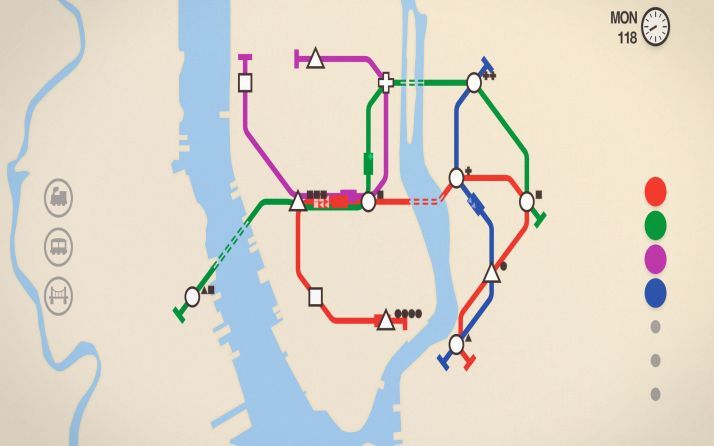 Mini Metro - A Better Gaming Experience For You - H5gamestreet.com