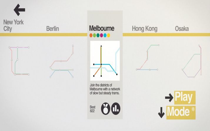 Mini Metro - A Better Gaming Experience For You - H5gamestreet.com
